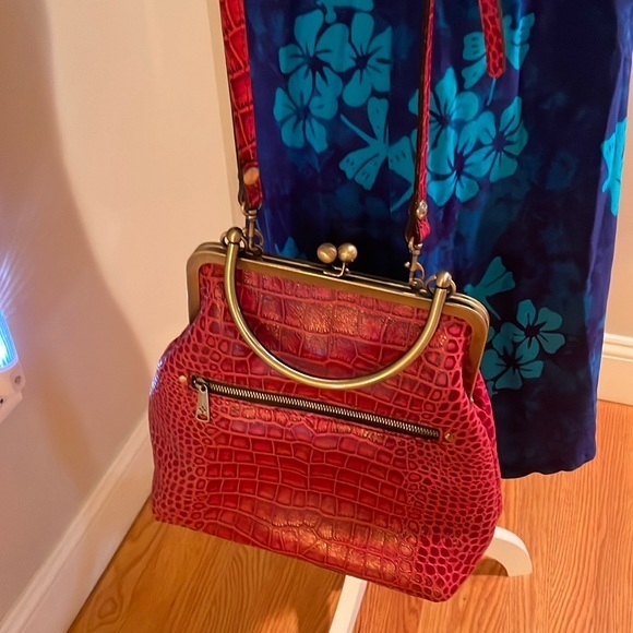 Patricia Nash | Bags | Patricia Nash Toggle Closure Crossbody Satchel ...